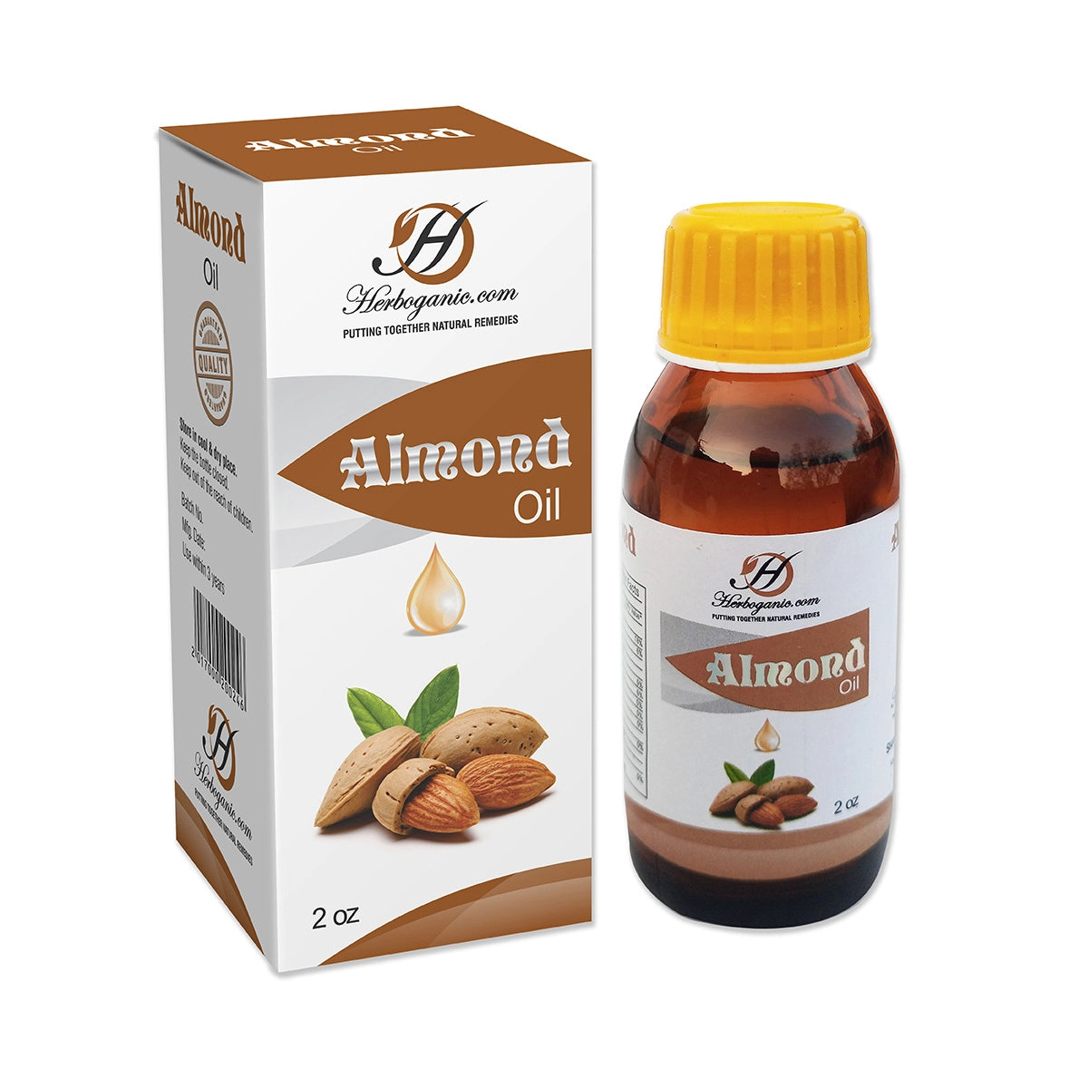 Almond Oil Natural – Herboganic