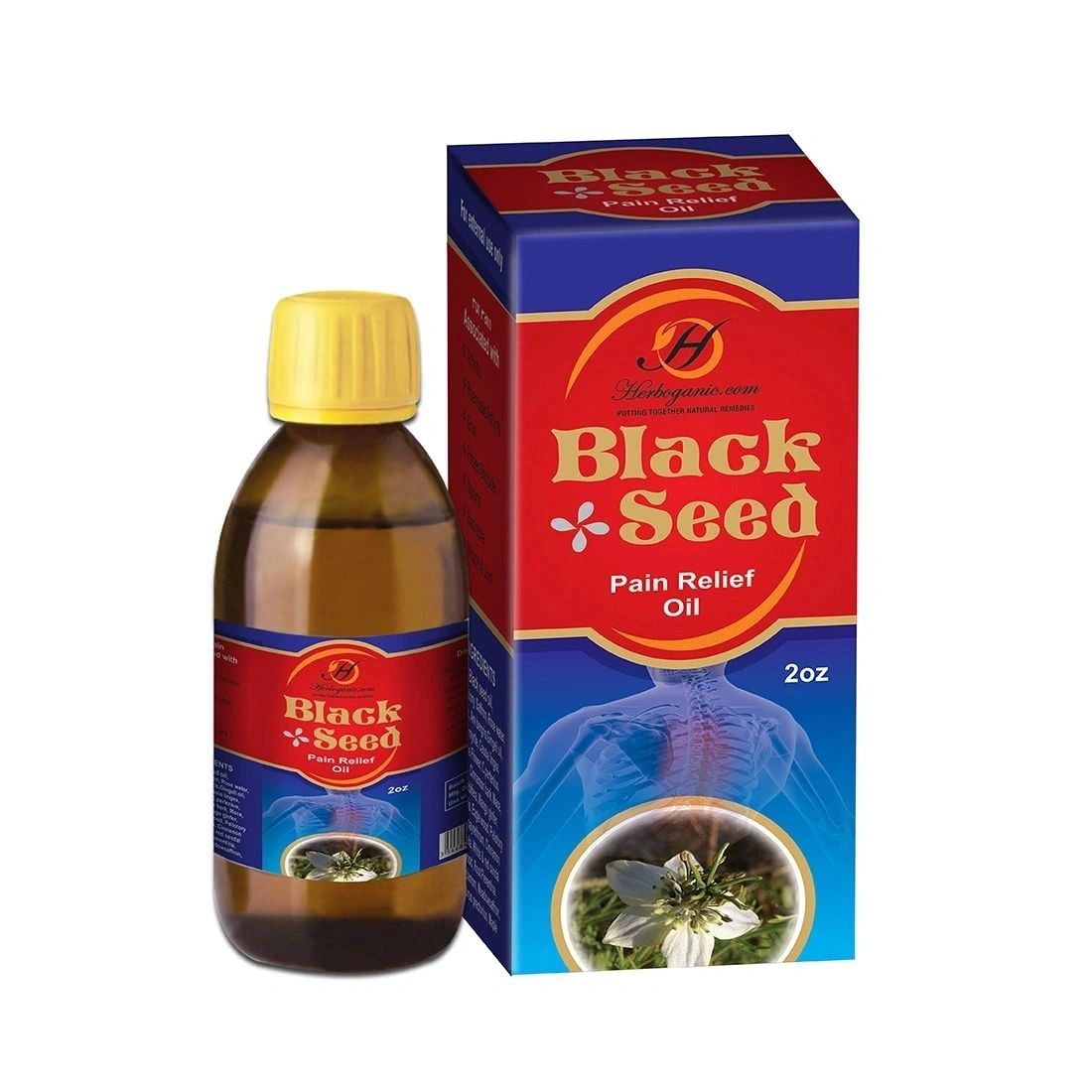 Black Seed Pain Relief Oil – Herboganic