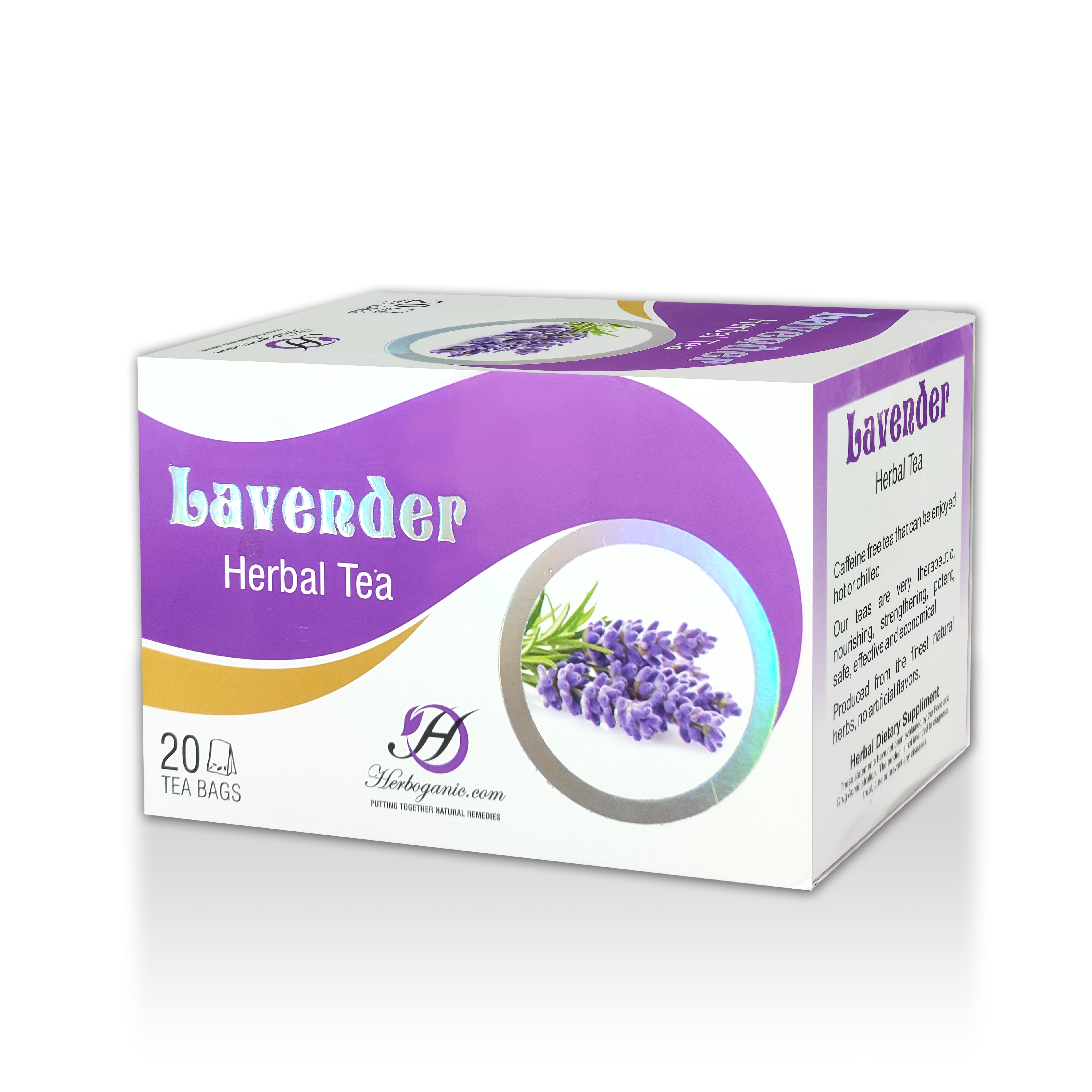 Lavender Herbal Tea Box – Herboganic